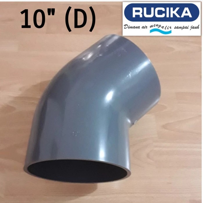 Jual Keni 45 derajat 10" inch D RUCIKA Elbow Knee Kenie L Knie 45 x 10 inch | Shopee Indonesia