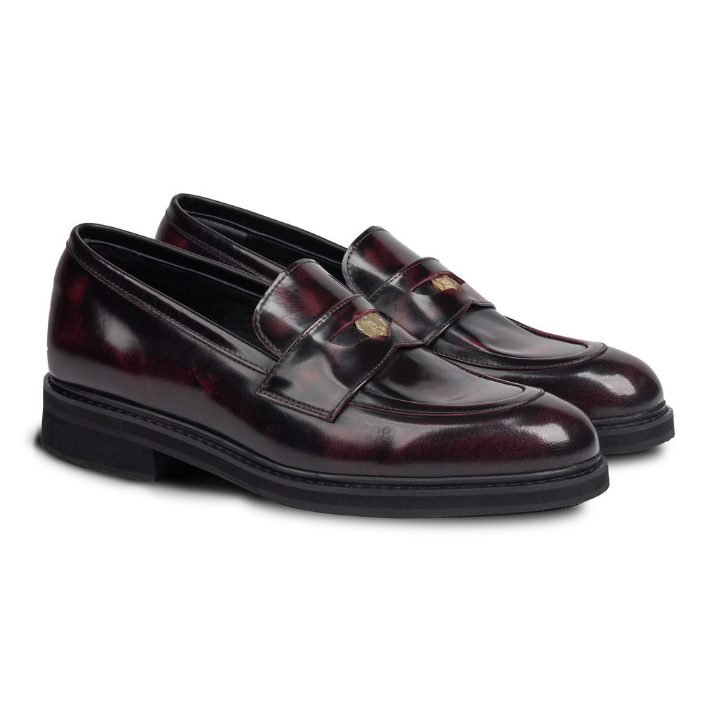 Jual Quinn Penny Maroon- Nappa Milano - Sepatu Unisex | Shopee Indonesia