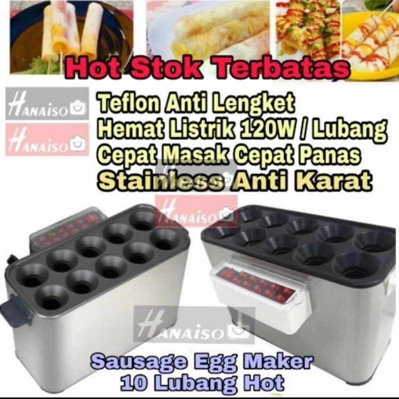 Jual Medan Termurah Terbaik Nelson Mesin Sosis Telur 10 Listrik SOSTEL ...