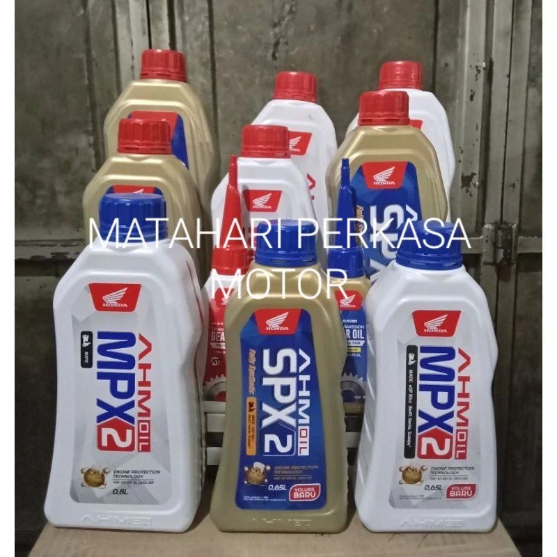 Jual AHM Oli MPX SPX Buat Motor Bebek Sport,Matic Original Asli 1,2 L 0 ...