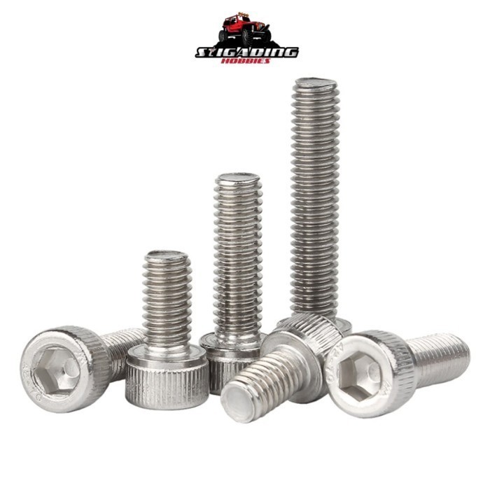 Jual OG99 BAUT L HEX 2,5mm SOCKET SCREW STAINLESS STEEL 304 RC1/10 1/12 1/16 - 5mm | Shopee ...