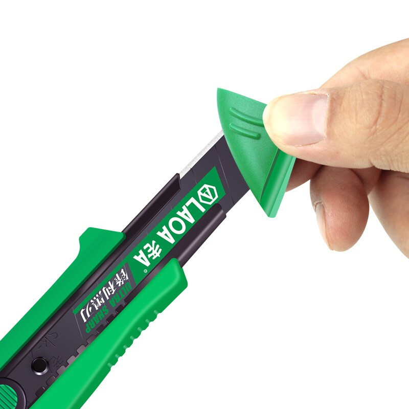 Jual LAOA Sliding Blade Knife Paper Cutter Pocket Knife Sharp Angle Art ...