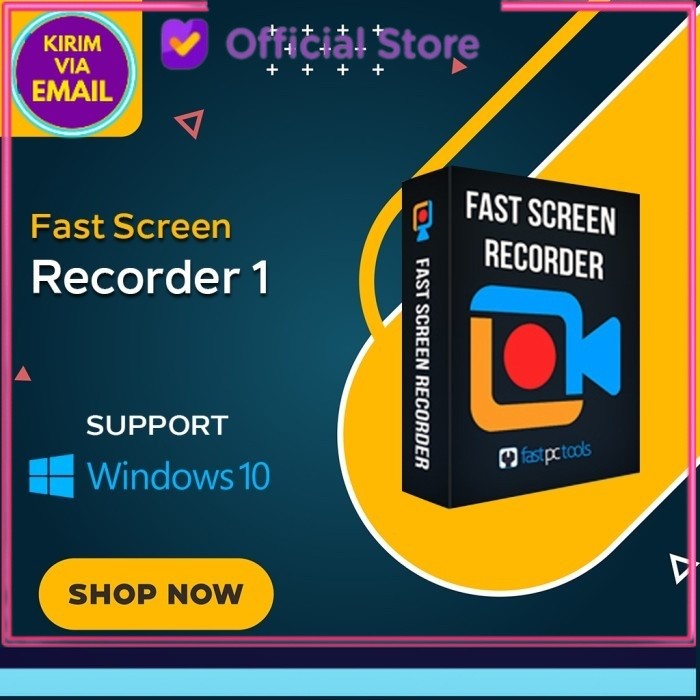 Jual Software Rekam Layar PC: Fast Screen Recorder 1 Full Version [Win ...