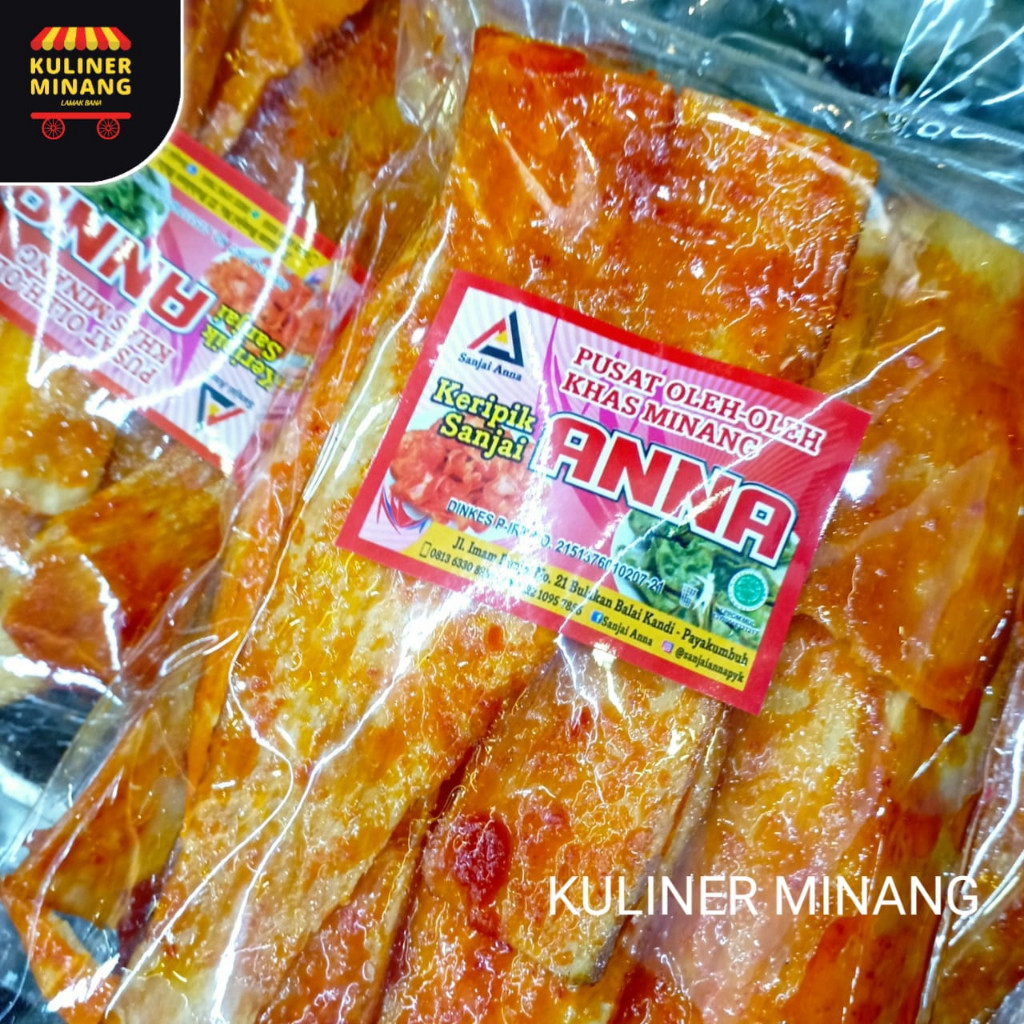 Jual Kuliner Minang Sanjai Balado Panjang Anna Oleh-Oleh Asli Kampung ...