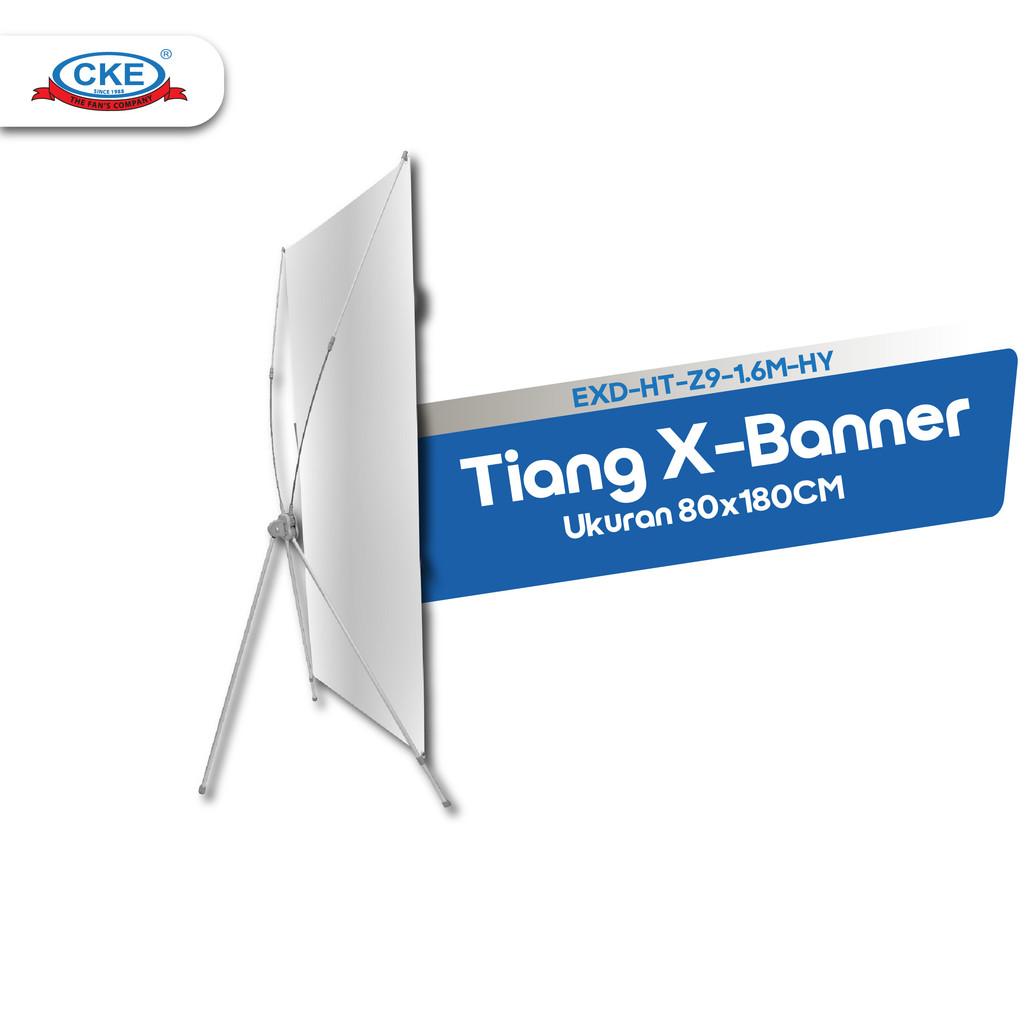 Jual Tiang X-Banner Ukuran 80x180CM (Tanpa Kain Albatros) | Shopee ...