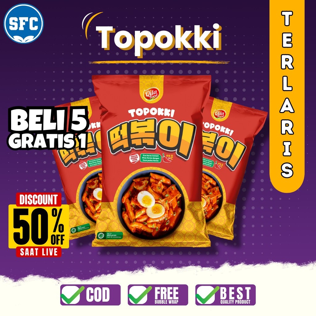 Jual TOPPOKI JAGUAR INSTAN HALAL / RABBOKI HALAL / TTEOBOKKI / MAKANAN ...