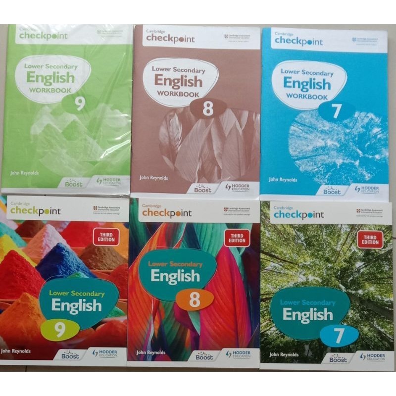 Jual BUKU FISIK Cambridge Checkpoint Lower Secondary English 7 8 9 Student's \ Workbook | Shopee ...