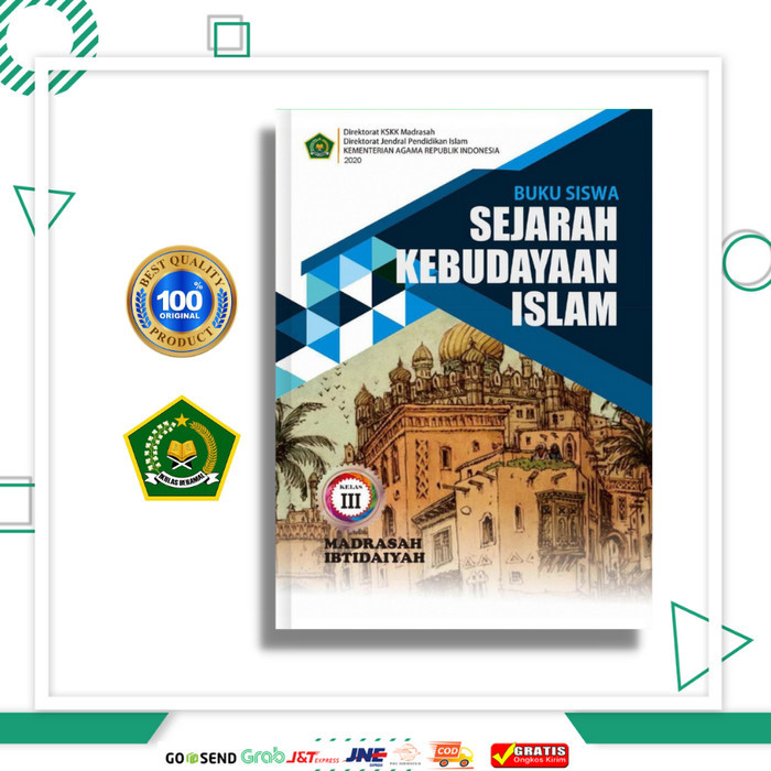 Jual Buku Siswa Sejarah Kebudayaan Islam SKI Kelas 3 MI KEMENAG | Shopee Indonesia