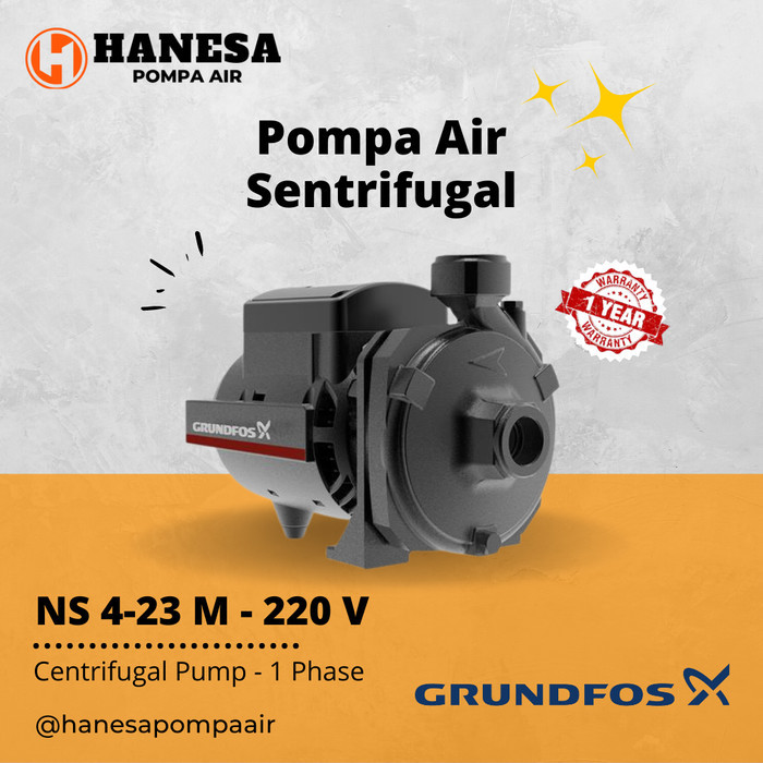 Jual Grundfos NS 4 - 23 M Pompa Sentrifugal | Shopee Indonesia