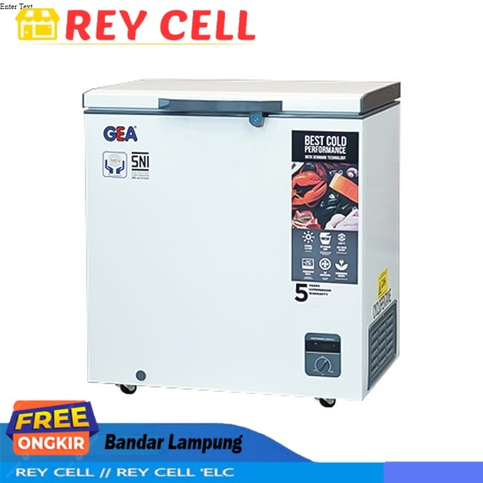 Jual FREEZER BOX GEA 208R - Chest Freezer tipe AB-208-R Suhu DIgital ...