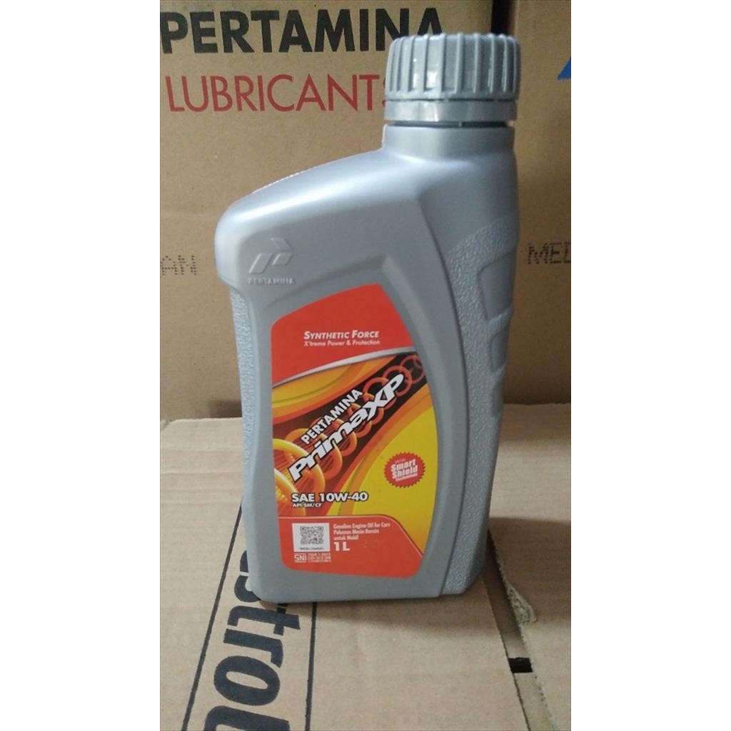 Jual Oli Mesin Mobil Pertamina Prima XP 10W-40 1 liter SM Smart Shield ...