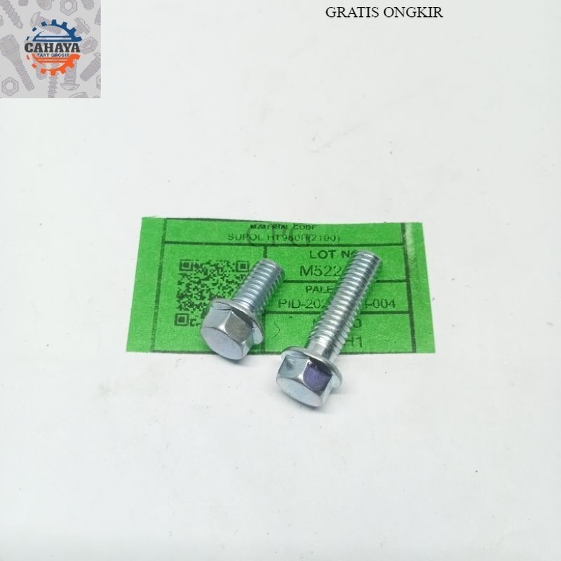 Jual BAUT 10 KUNCI 8 M6×12 M6×22 Original PANJANG BAUT 1,2CM DAN ,2,2 ...