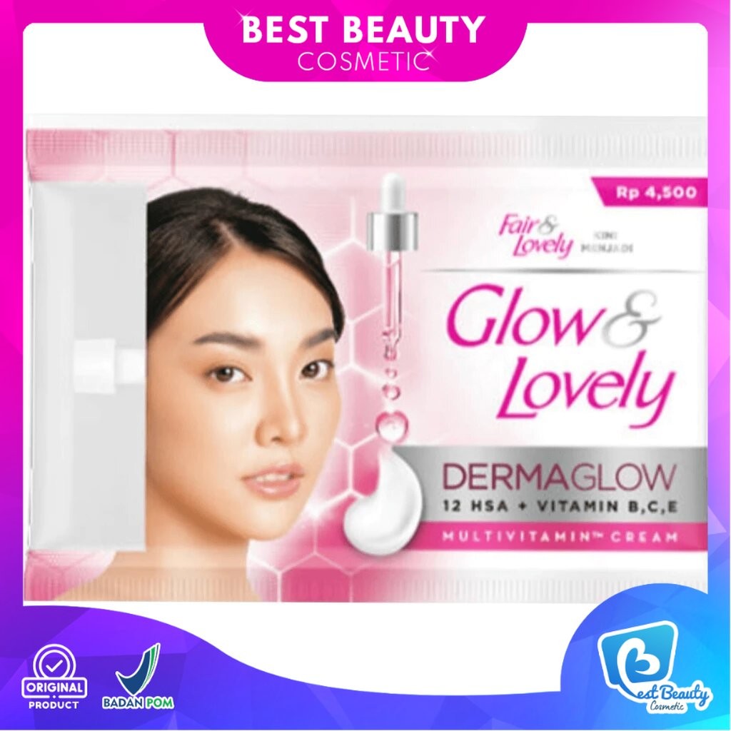 Jual Fair & Lovely Krim Pencerah Harian 9gr - Sachet - Glow & Lovely ...
