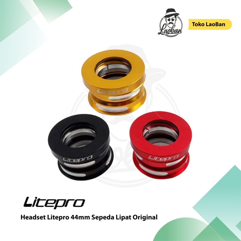 Jual (Ready Stock) Headset Litepro 44mm Sepeda Lipat Original | Shopee ...