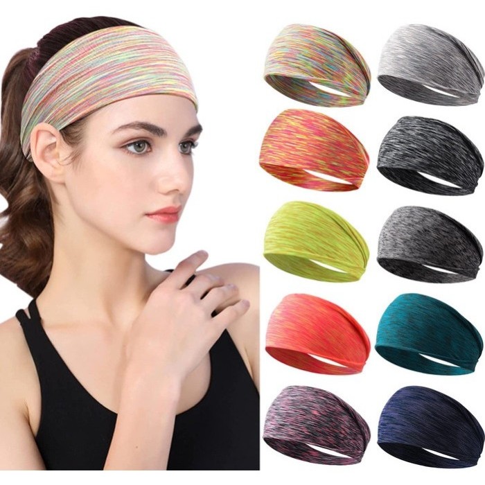 Jual CIVETO IK178 Bandana Pria dan Wanita Olahraga Elastis Hair Band ...