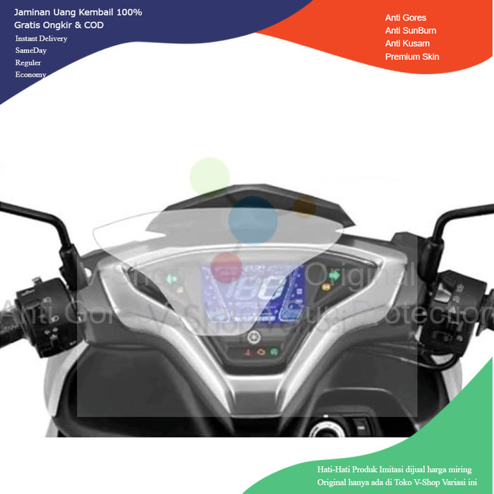 Jual Sticker Stiker Anti Gores Speedometer New Yamaha Aerox Connect ...