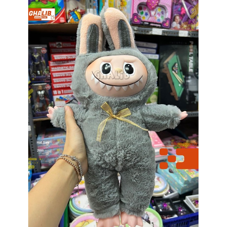 Jual Boneka Viral Boneka Monster Labubu Muka karet SNI boneka labubu ...