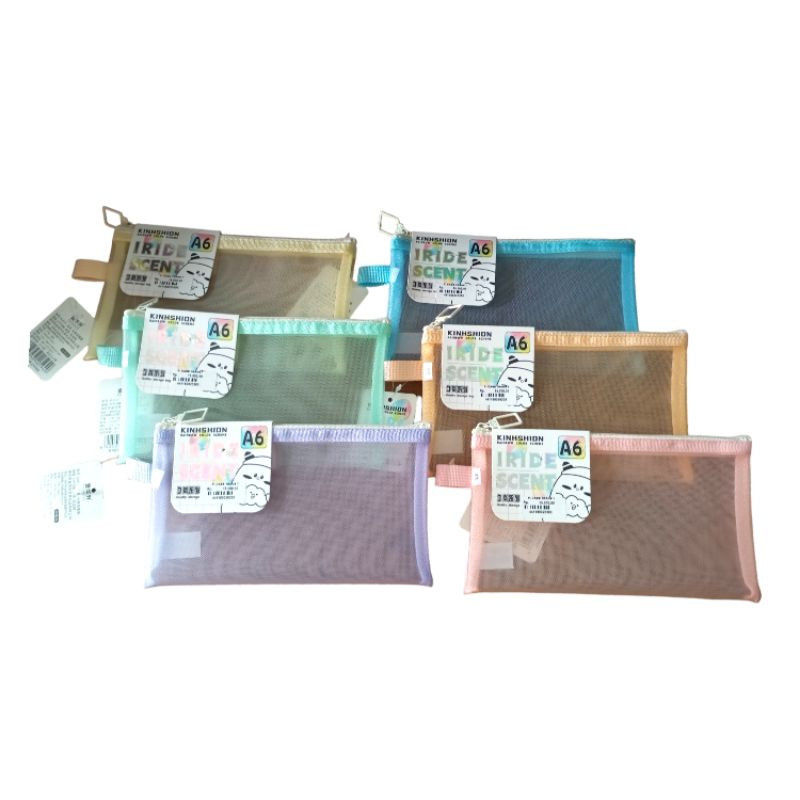 Jual Dompet Pensil Pencil Case A6 Jaring Premium (1pc) | Shopee Indonesia