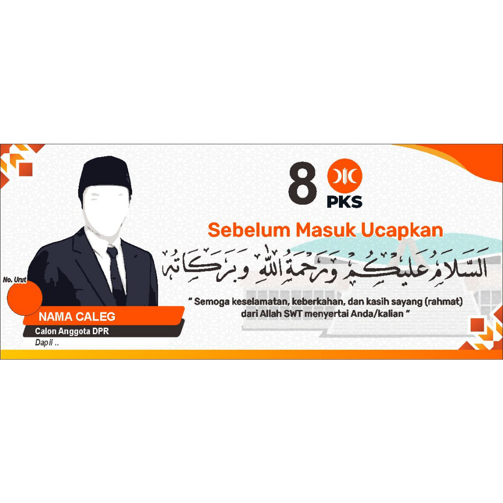 Jual Stiker Caleg untuk di tempel di kaca atau Tembok | Sticker Caleg ...