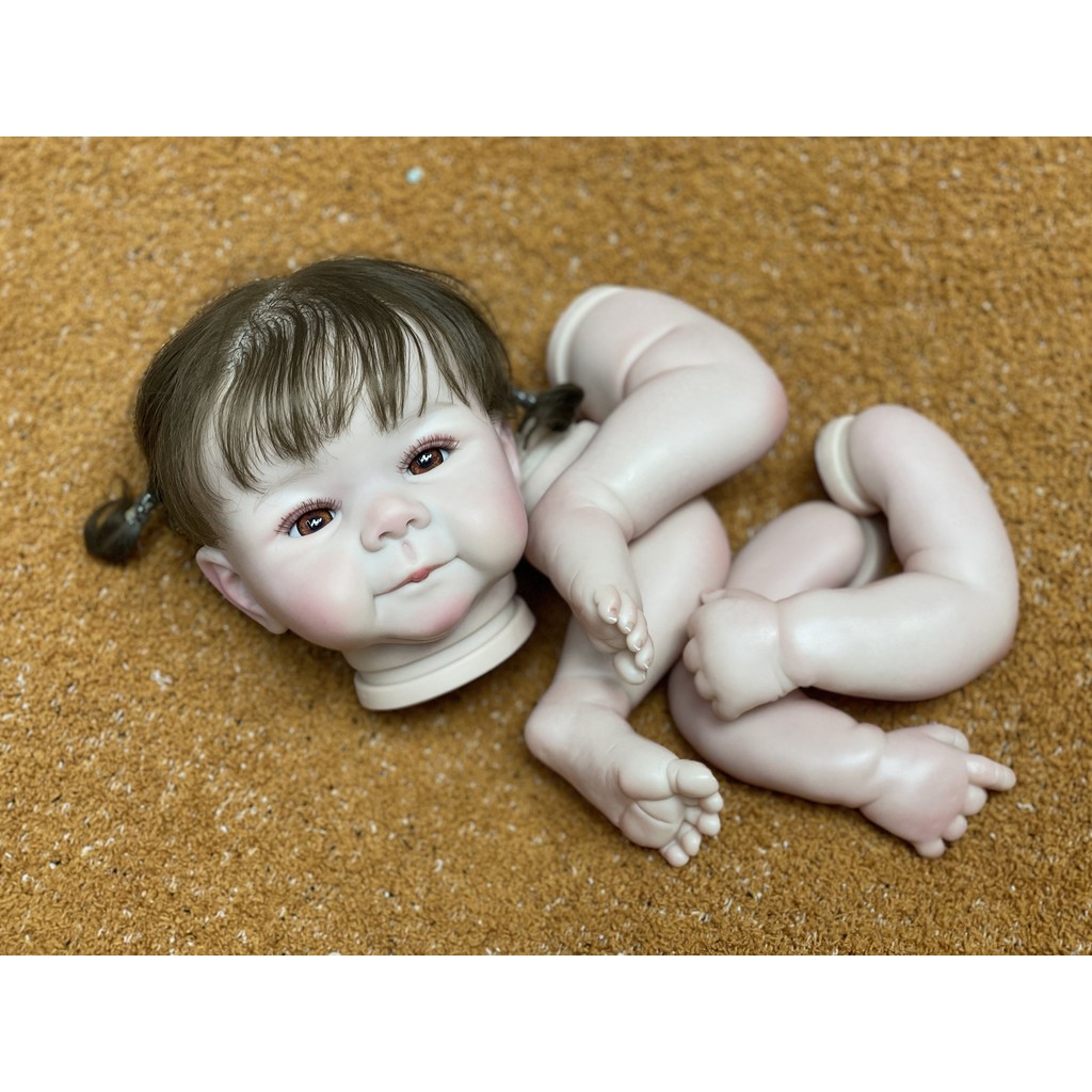 Jual 18-20Inch Juliette Kit Reborn With Rooted Hair Unfinished Painted ...
