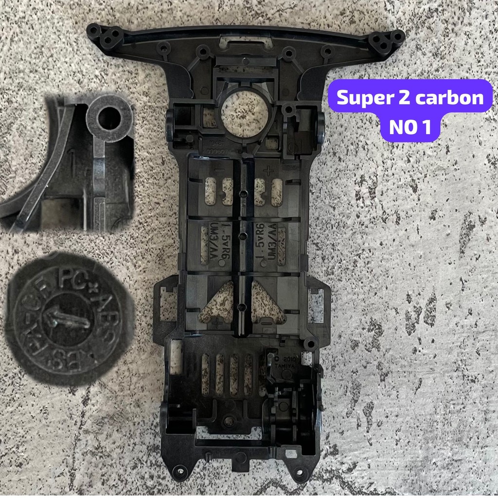 Jual Chassis Super 2 / S2 Carbon No 1 - Original Tamiya | Shopee Indonesia
