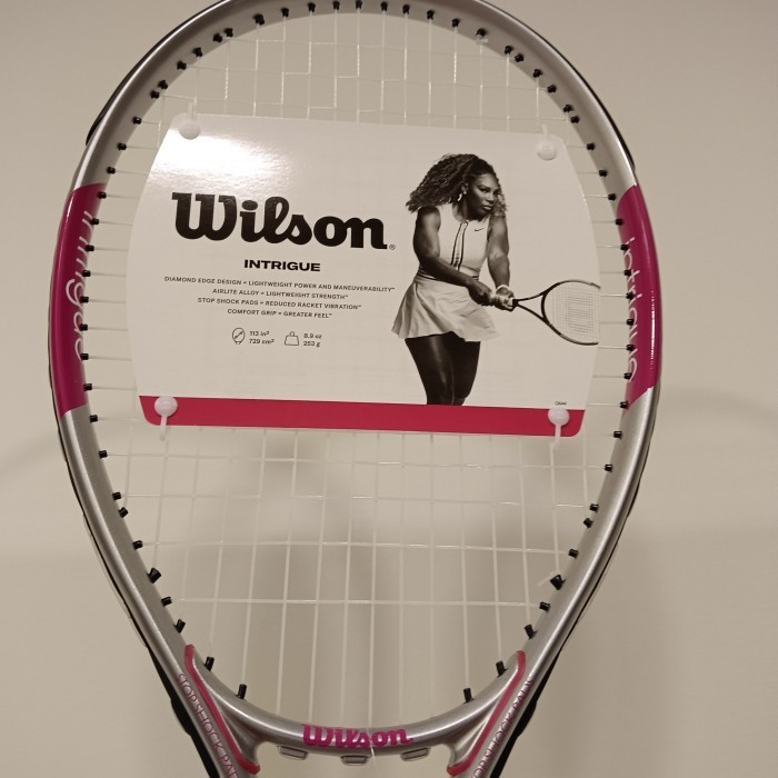 Jual Raket Tennis Wilson Tennis Racquet Intrigue Shocking Pink Limited ...