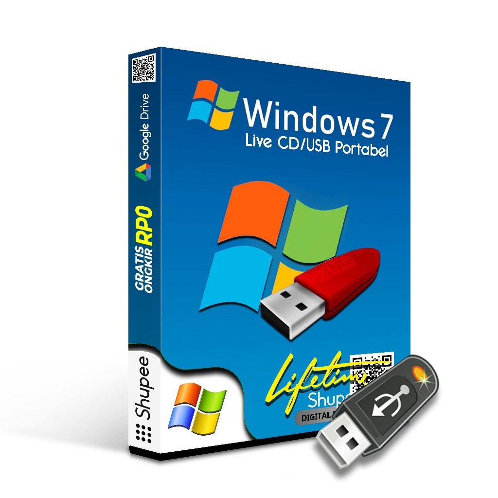 Jual DVD Microsoft® Windows® Xp Portable Tidak Perlu Install ...