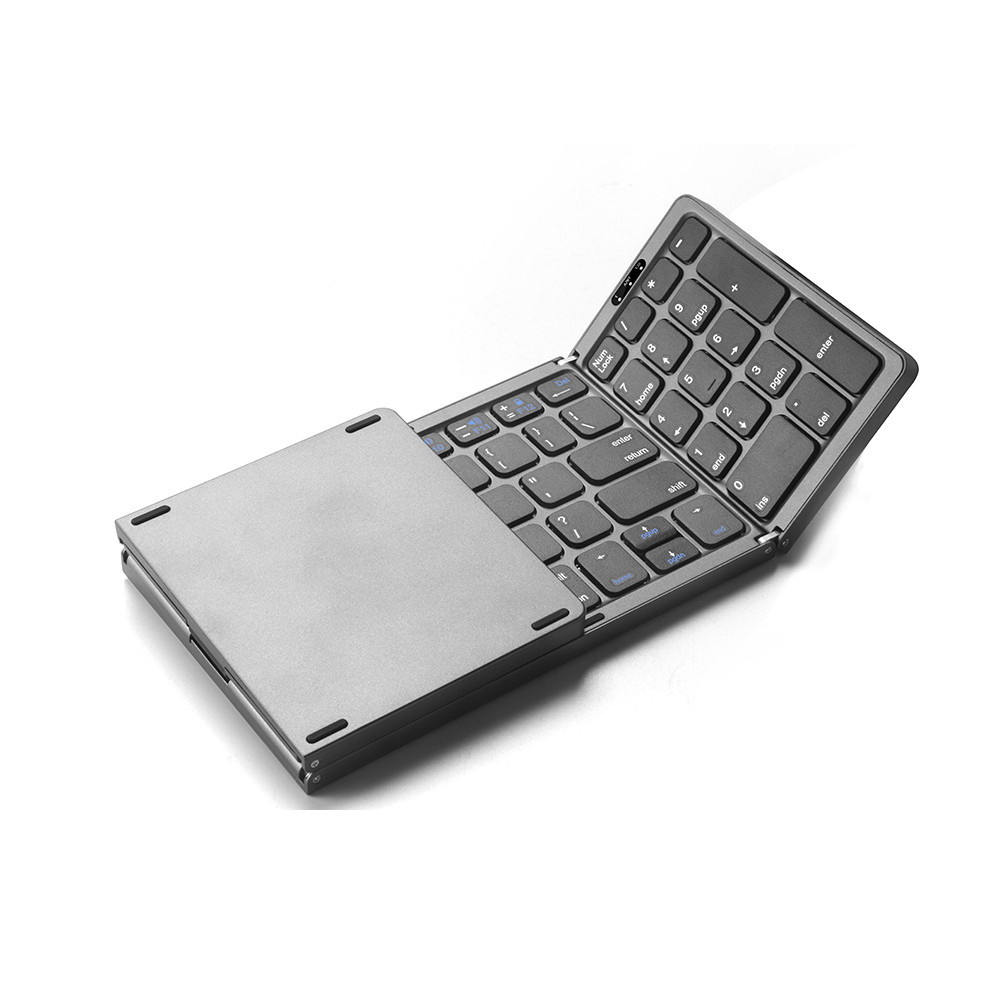Jual Beyour Folding Bluetooth Wireless Keyboard Numeric Keypad Number Pad B089 Foldable Portable ...