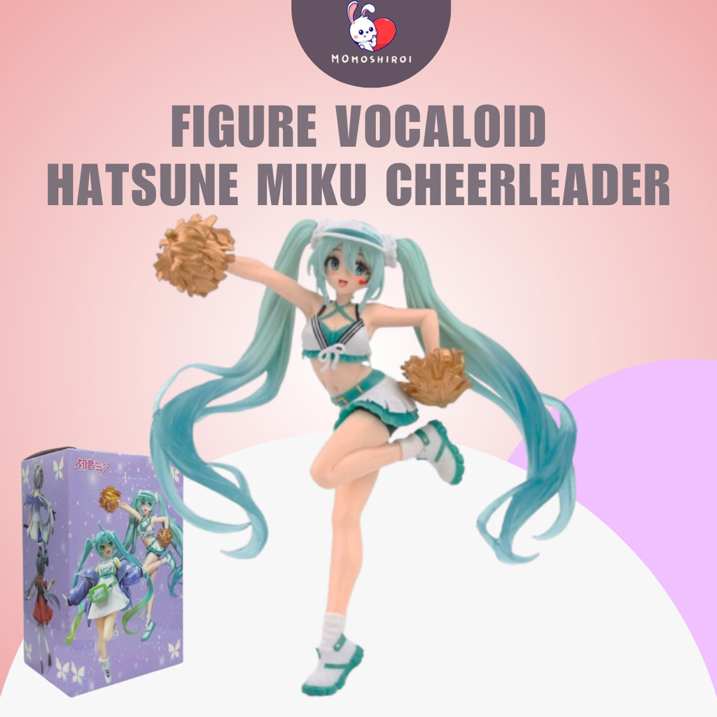 Jual Figure Vocaloid Hatsune Miku Cheerleader | Shopee Indonesia