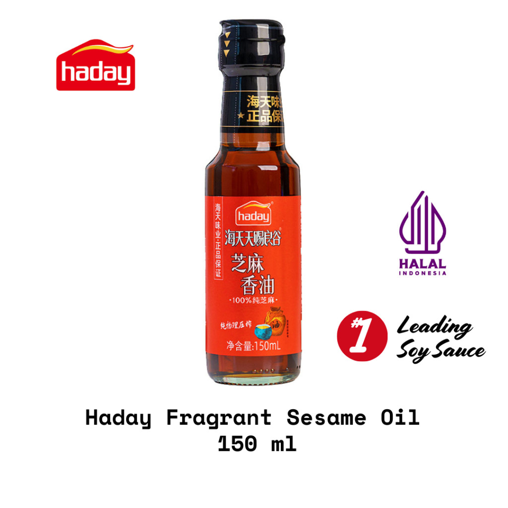 Jual (BPOM) Haday minyak wijen / sesame oil 150ml - 250ml | Shopee Indonesia
