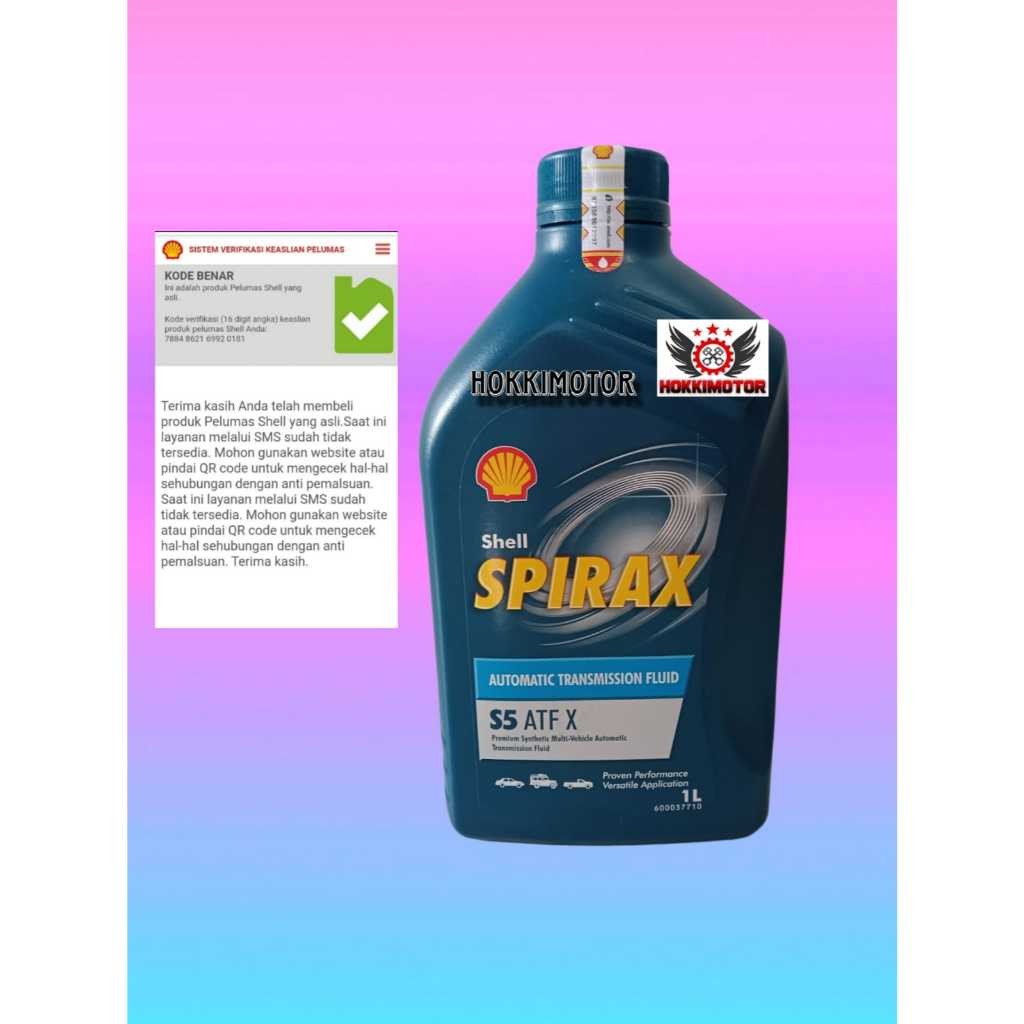 Jual oli transmisi matic mobil shell spirax S5 x 1 liter atf mv ...
