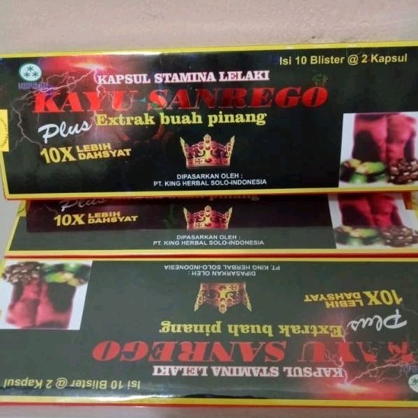 Jual KAPSUL KAYU SANREGO 1 BOX / Murah Bisa COD | Shopee Indonesia