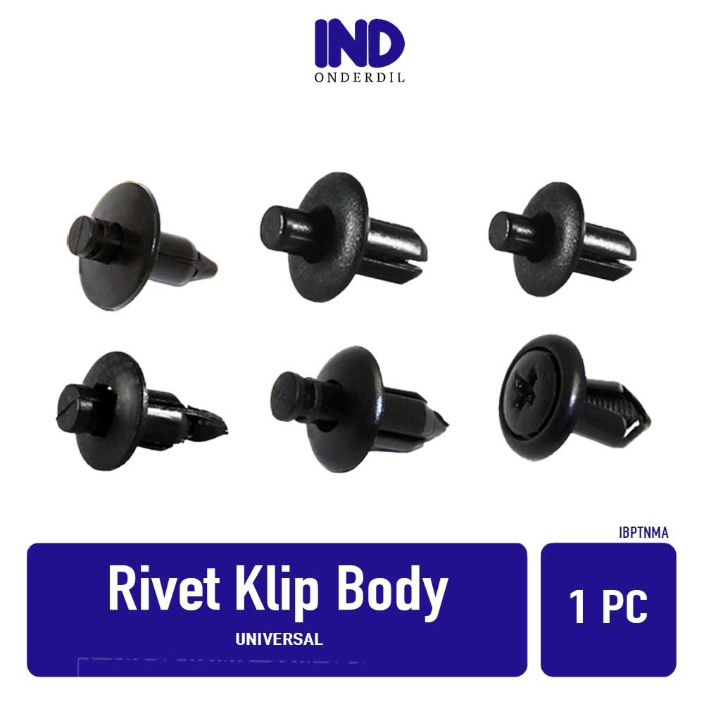 Jual 1 PC Baut Kancing-Klip Plastik Rivet Body Bentuk Orisinil-Ori NMax ...
