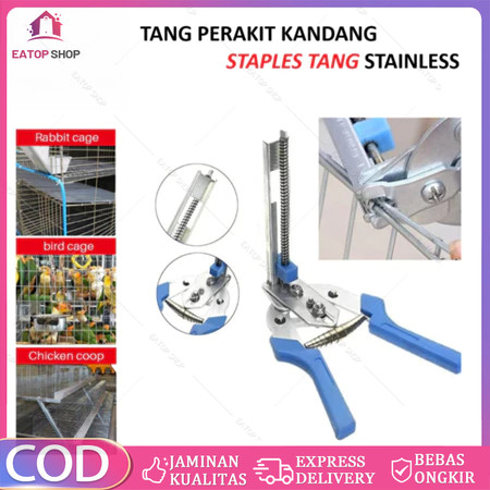 Jual Tang Kandang Alat Pengikat Staples Ikat Kawat M Ring Tang Perakit ...