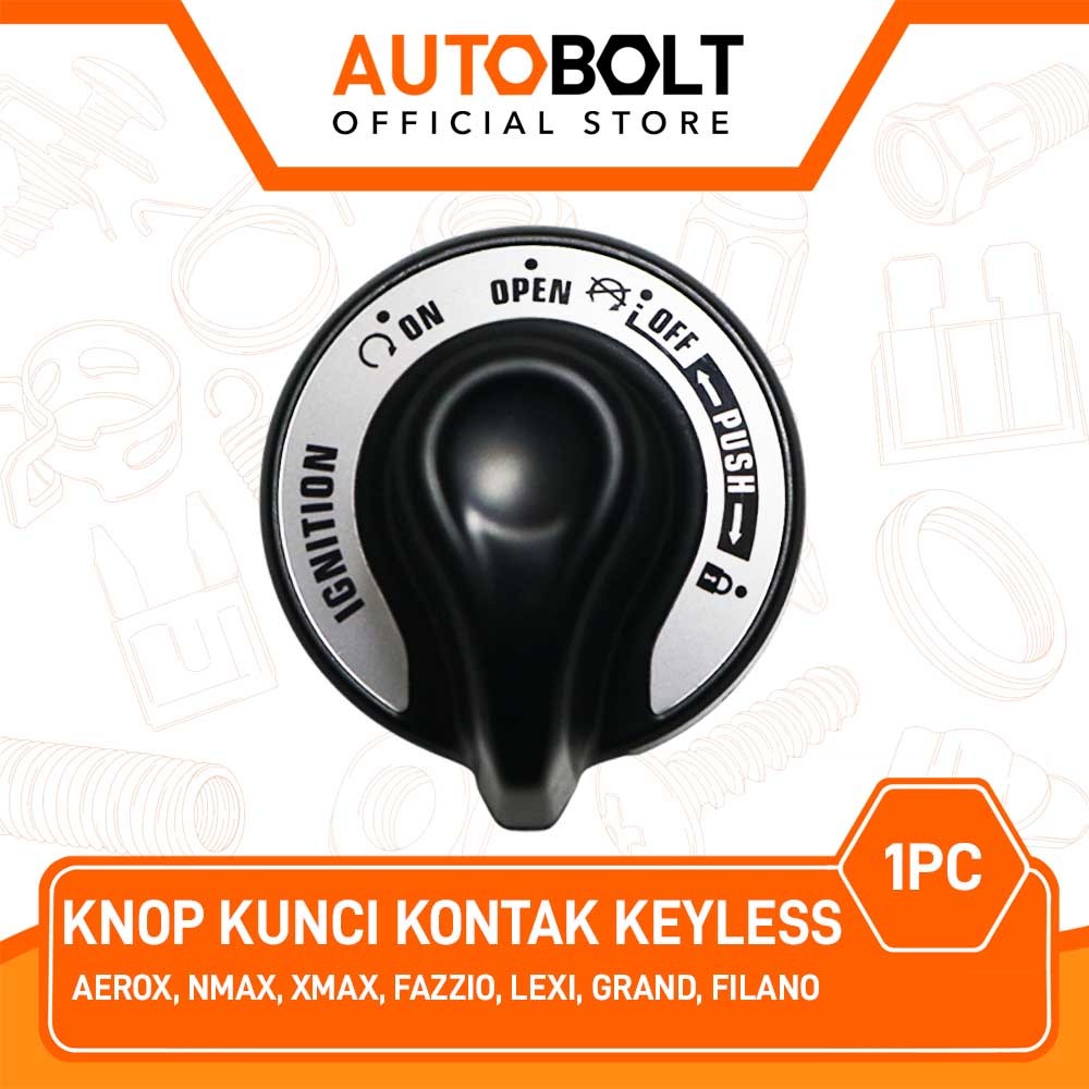 Jual Knop Tutup Kunci Kontak Keyless Yamaha Aerox NMAX XMAX Fazzio Lexi ...