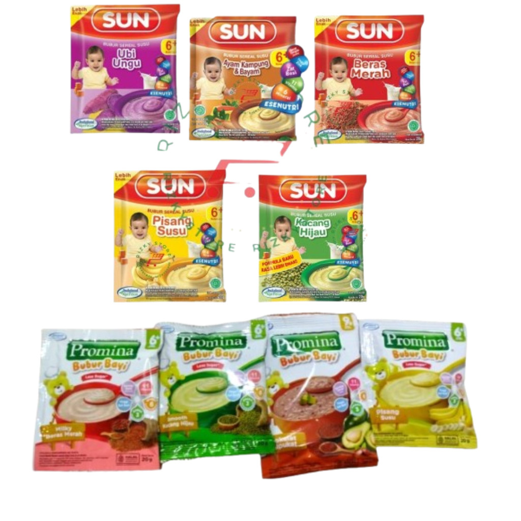 Jual #INDOFOOD SUN BUBUR/PROMINA SACHET | Shopee Indonesia