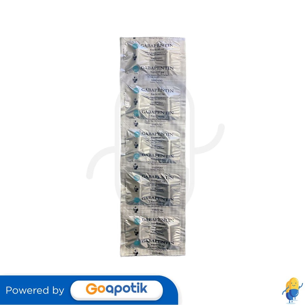Jual Gabapentin Yarindo 300 Mg Strip 10 Kapsul | Shopee Indonesia