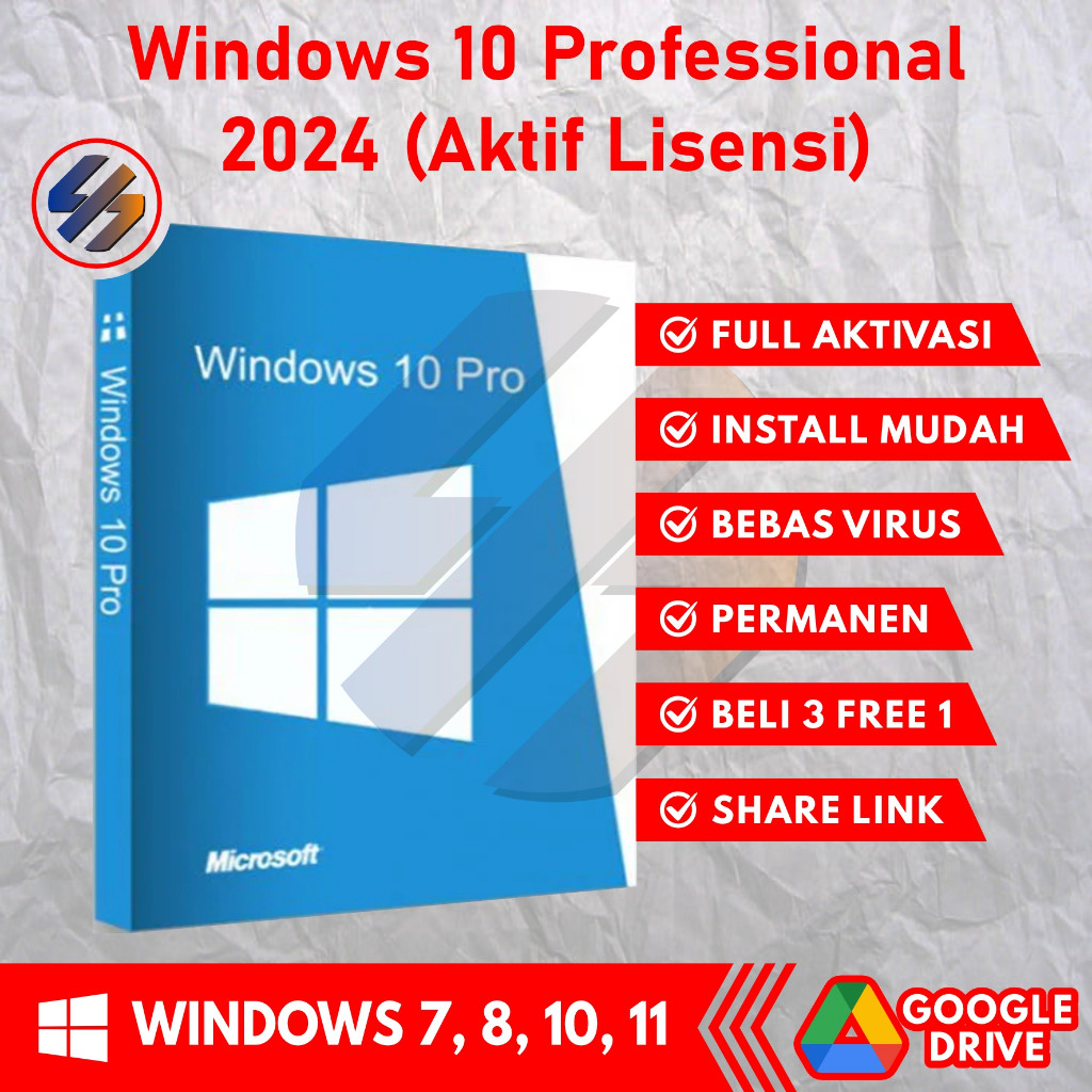 Jual WINDOWS 10 PRO Professional 22H2 || AIO in One || Lisensi Aktif ...