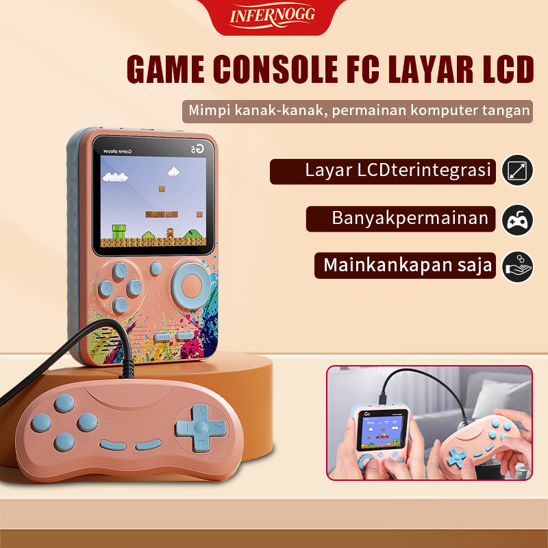 Jual 【500 in 1】INFERNOGG GameBoy G5 2Player GameBot GameBoy Console ...
