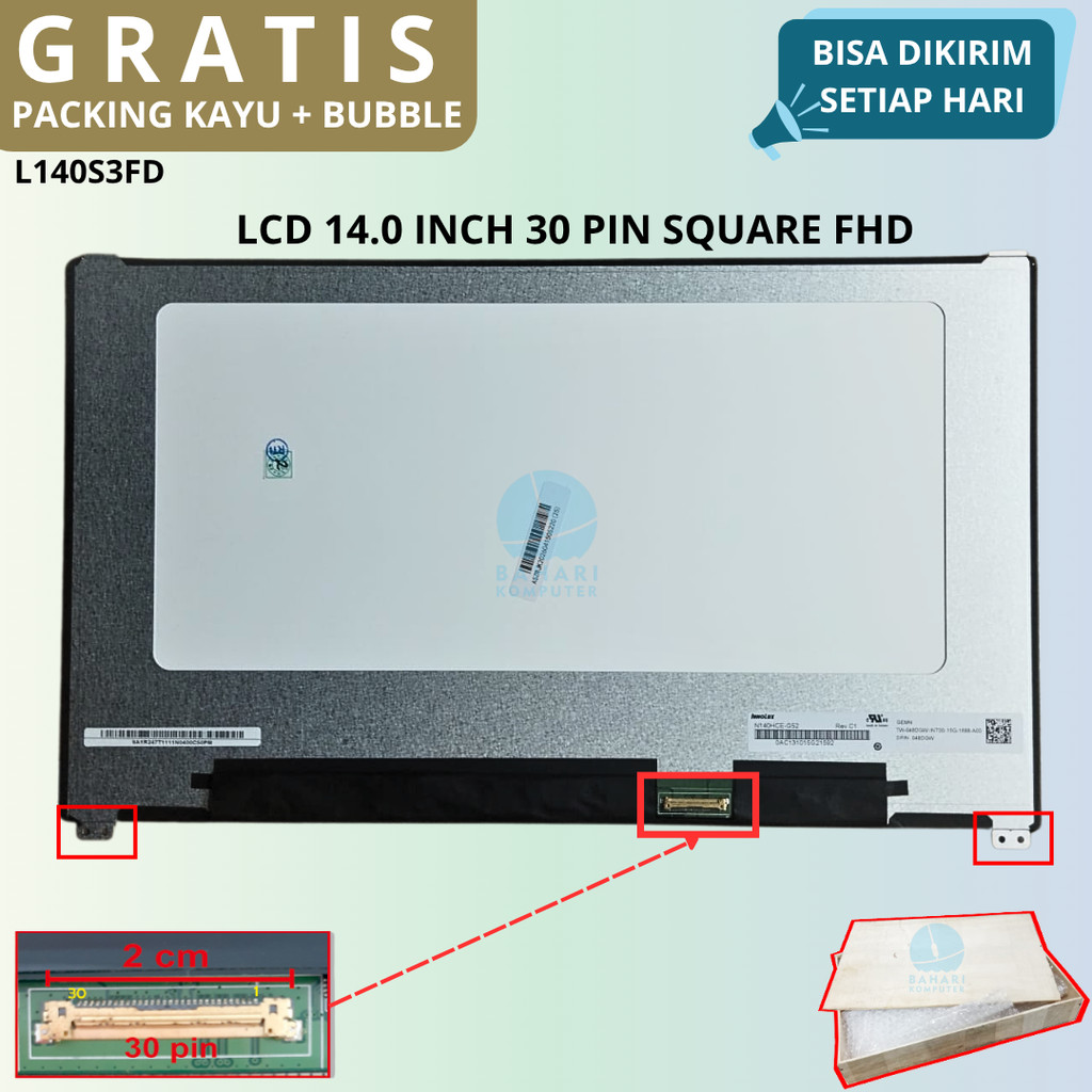 Jual LED LCD Dell Latitude 7480 7490 FHD 11920x1080 | Shopee Indonesia