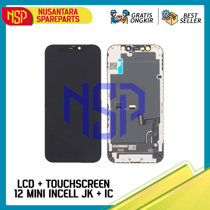 Jual LCD+TOUCHSCREEN 12 MINI INCELL JK + IC ( BISA PINDAH CHIP / IC ...