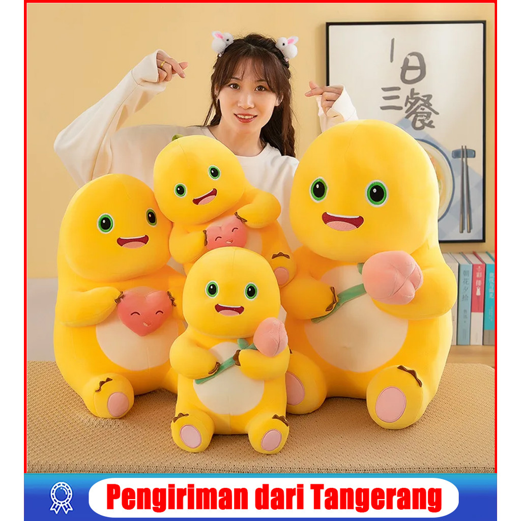 Jual 80/60cm Boneka Nailong Bunga Matahari boneka nailong dino kuning ...