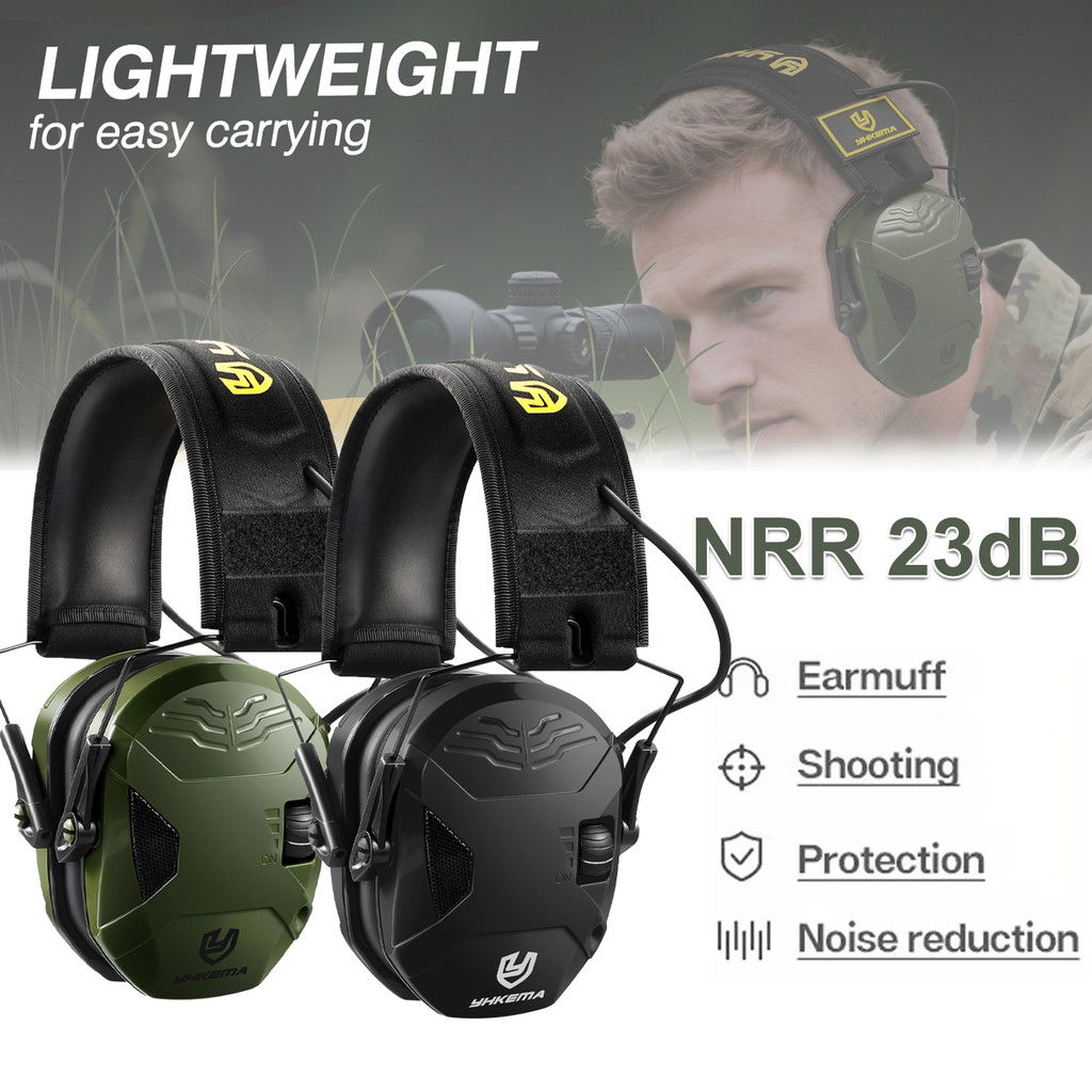 Jual Original Military Tactical Electronic Shooting Earmuffs Noise ...