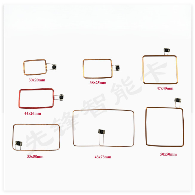 Jual 13.56MHz ISO14443A FUID COB coil RFID IC chip antenna RF passive ...