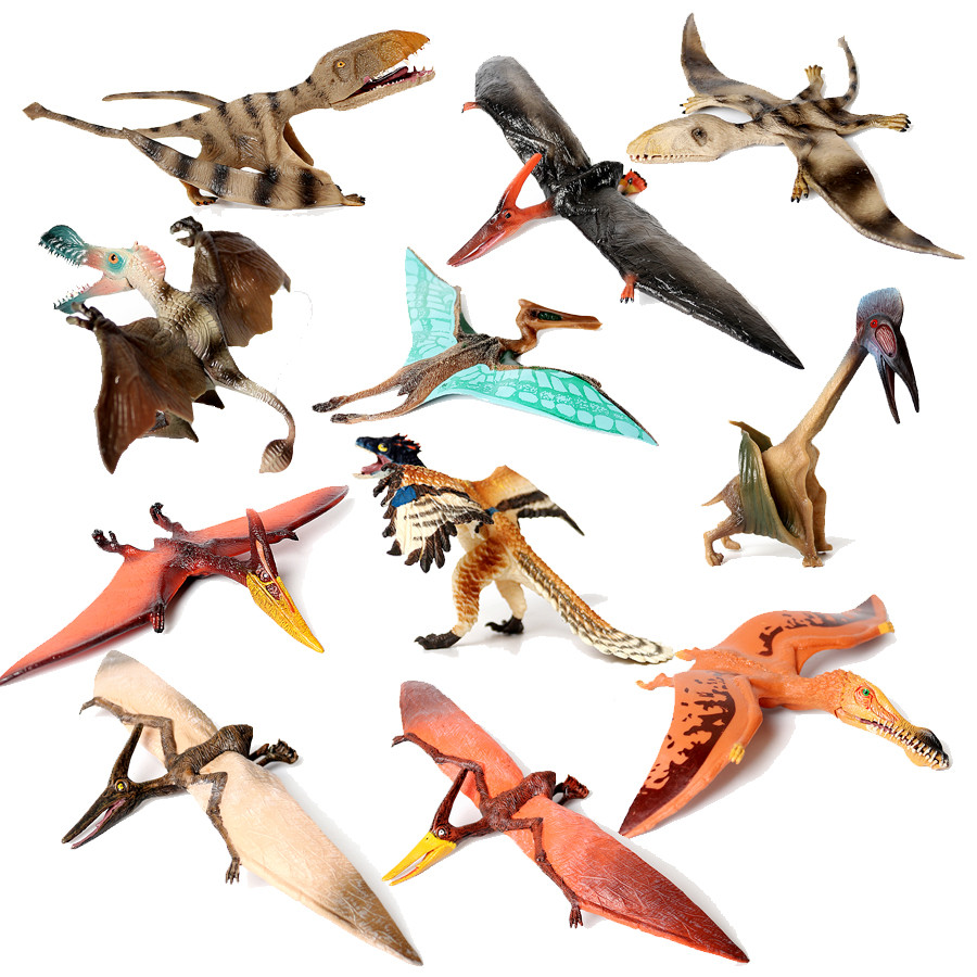 Jual Simulation Dinosaur Animal Figures Toy Classic Pterodactyl Action ...