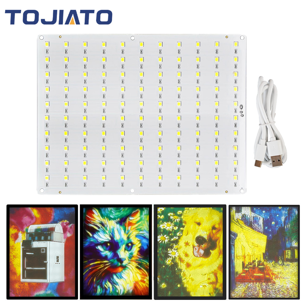Jual For Bambu Lab Lithophane Led Panel CMYK LED Backlight Board PLA ...