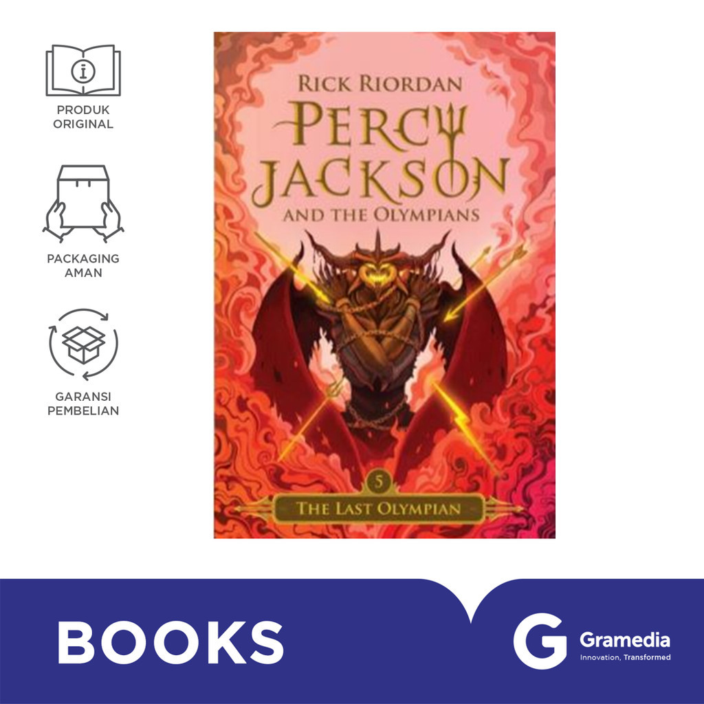 Jual Percy Jackson #5: The Last Olympian (Republish) | Shopee Indonesia