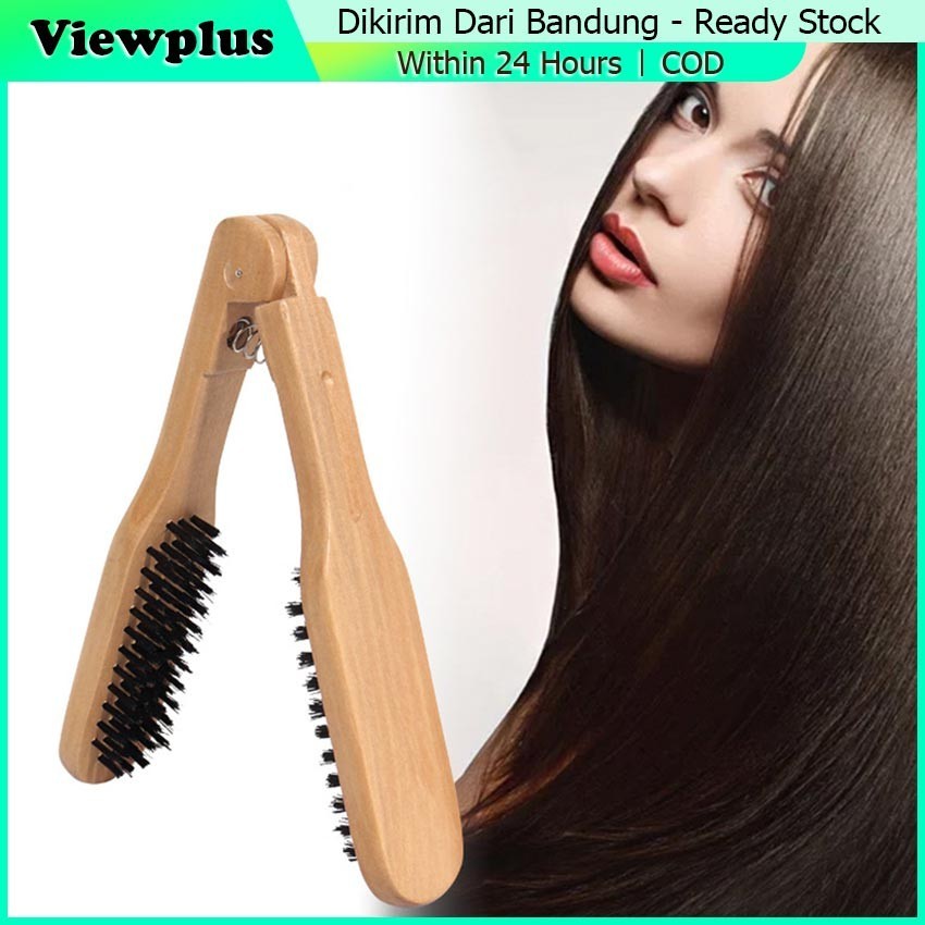 Jual Sisir Catok Kayu / Sisir Pelurus Rambut Tanpa Listrik | Shopee ...
