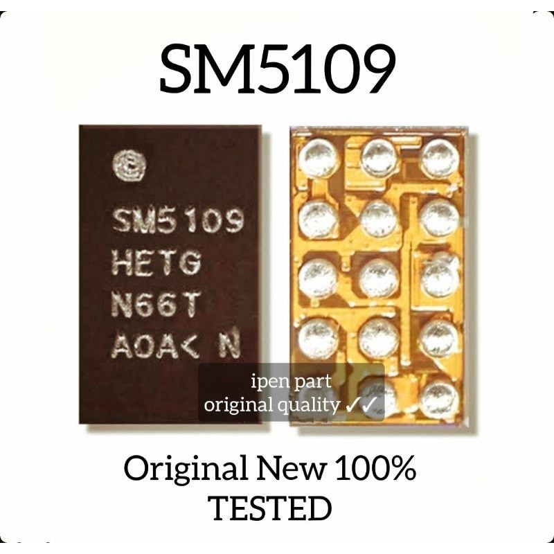 Jual IC Display Sm5109 Vivo Y91 Y93 Original New Tested SM 5109 ...