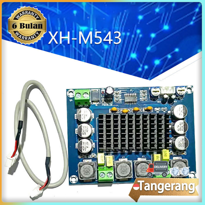 Jual Xh-M543 Audio Power Amplifier Kit Amplifier Class D 2X120W Tpa ...
